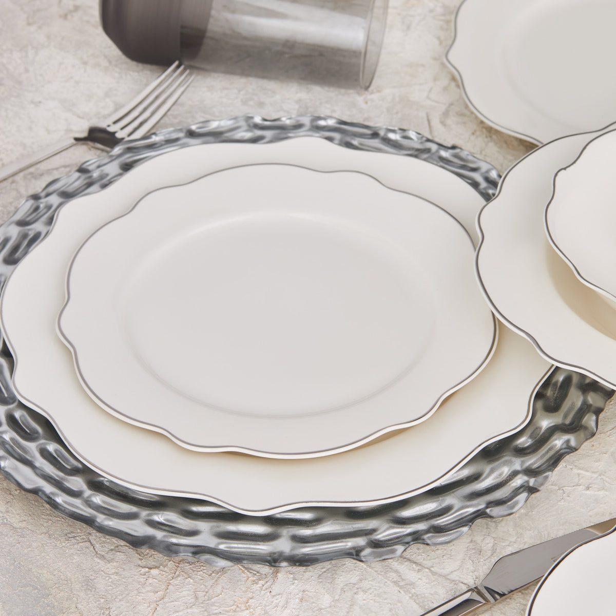 Almond Dinnerware set – Sofra Home