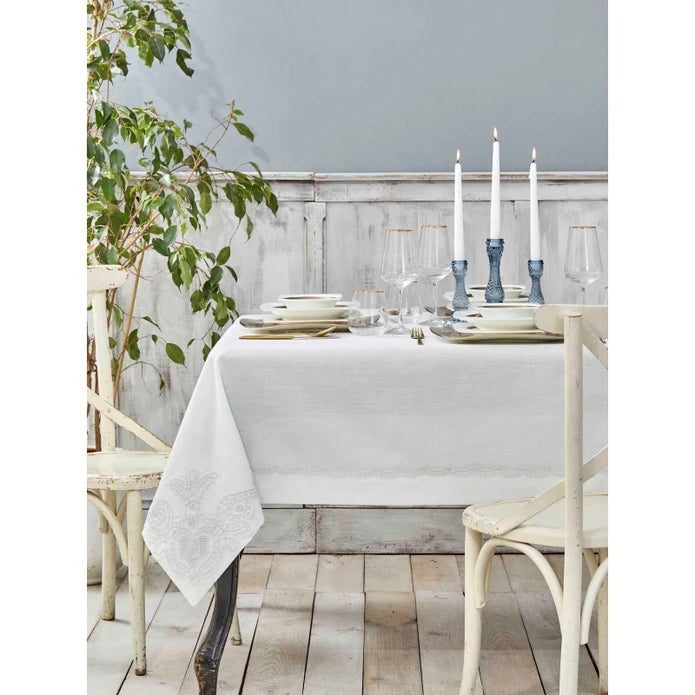French Lace Tablecloth – Sofra Home